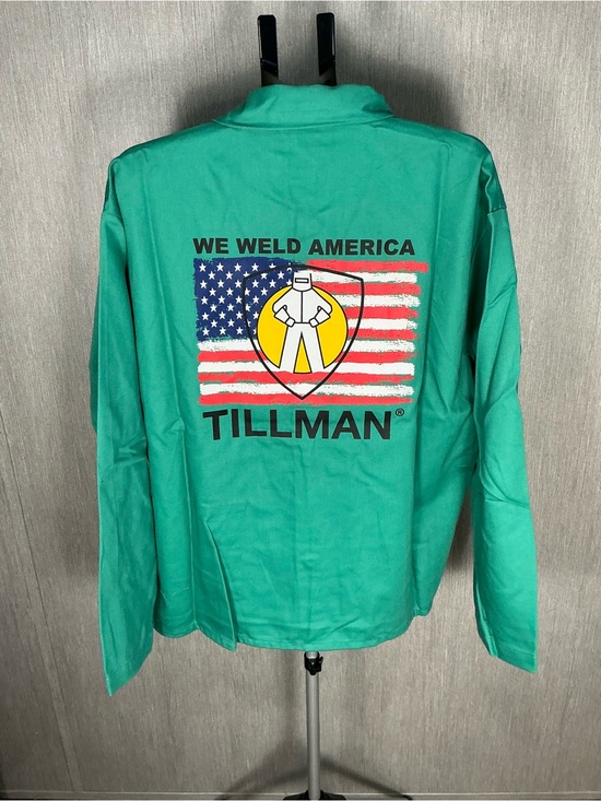 Tillman | Jackets & Coats | Green Welding Jacket With We Weld America ...